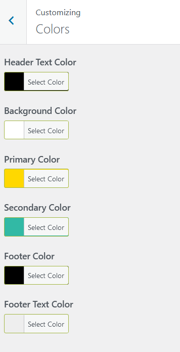 Colors WordPress Tutorials